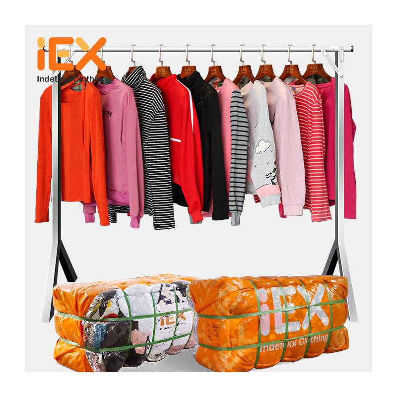 Wholesale Second-hand Ladies Long T-shirt Sleeves Bale Bulk