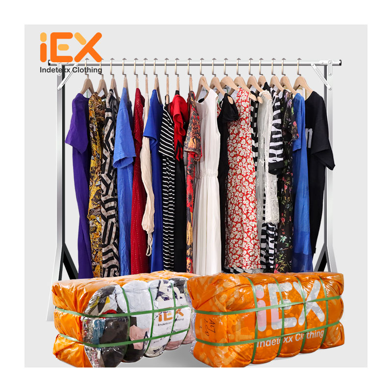 Wholesale Second-hand Ladies Cotton Long Dress Bale Bulk